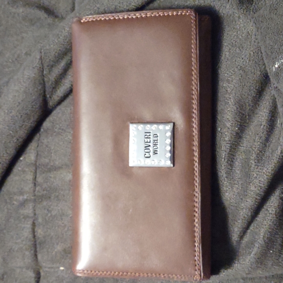 Vera Pelle | Bags | Vera Pelle Brown Wallet | Poshmark